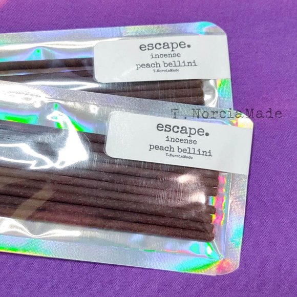 T.NorciaMade | Other | Escape Incense Sticks Peach Bellini | Poshmark